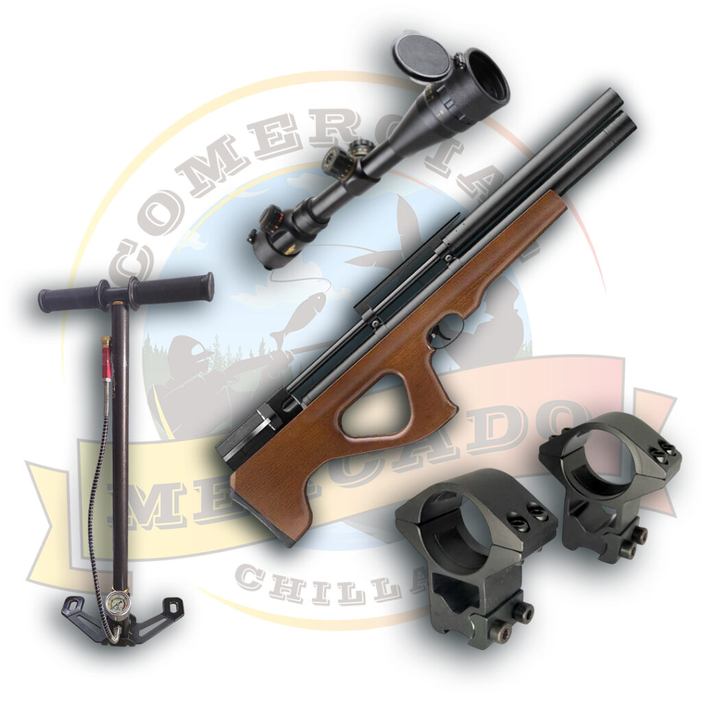 RIFLE PCP P15 KIT COMPLETO - Comercial Mercado